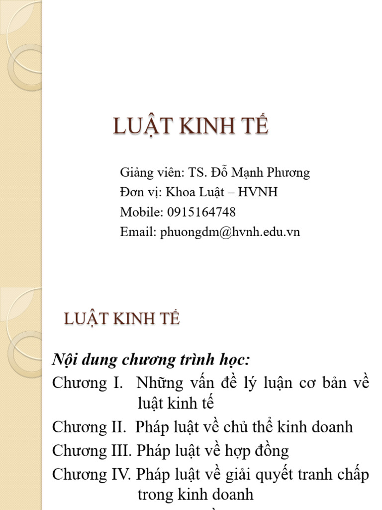 CI Gioi Thieu Chung | PDF