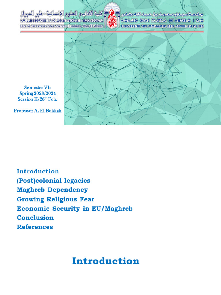 2 Maghreb and Europ Relations II | PDF | Colonialism | Maghreb