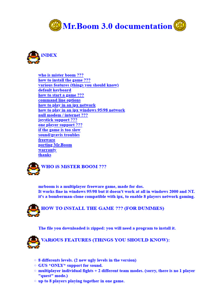 Bomberman (MR - Boom) | PDF | Computer Network | Computer Science