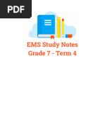 Study Notes For Technology Grade 7 | PDF | Lever