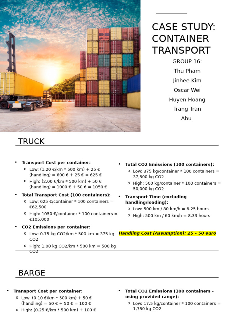 Presentation - Container Case Study | PDF | Reliability Engineering ...