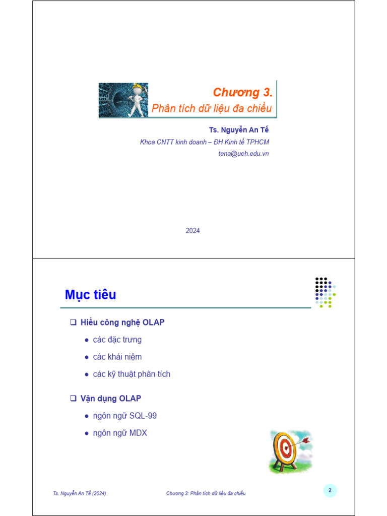Data Mining.2024.Ch3 - Phan Tich Du Lieu Da Chieu | PDF