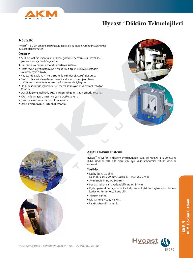Hycast Döküm Teknolojileri | PDF
