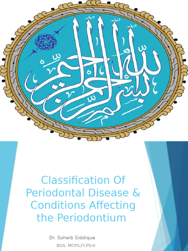 Periodontal Disease Classification Overview | PDF | Periodontology ...