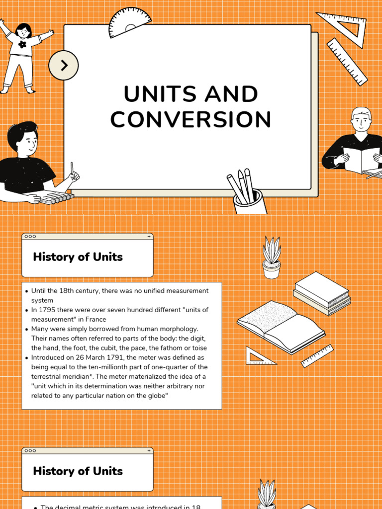 09 A Units and conversion | PDF | International System Of Units ...