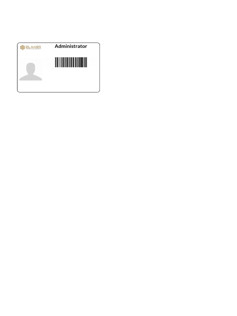 Print Badge - Administrator | PDF