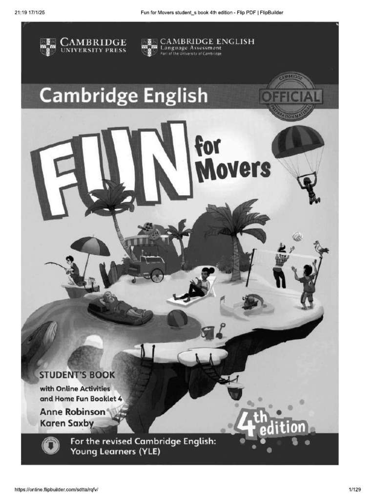 Fun For Movers Student - S Book 4th Edition - Flip PDF - FlipBuilder | PDF