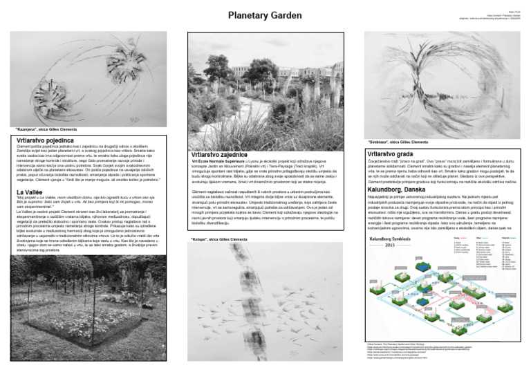 Gilles Clement, Planetary Garden | PDF