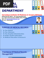 MRD Checklist for Hospital Compliance | PDF | Medical Record | Surgery