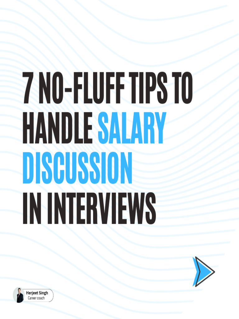 7 Tips To Handle Salary Negotiations Pdf