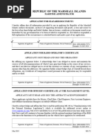 AMSA CoC Form 426 - MasterLt24 | PDF