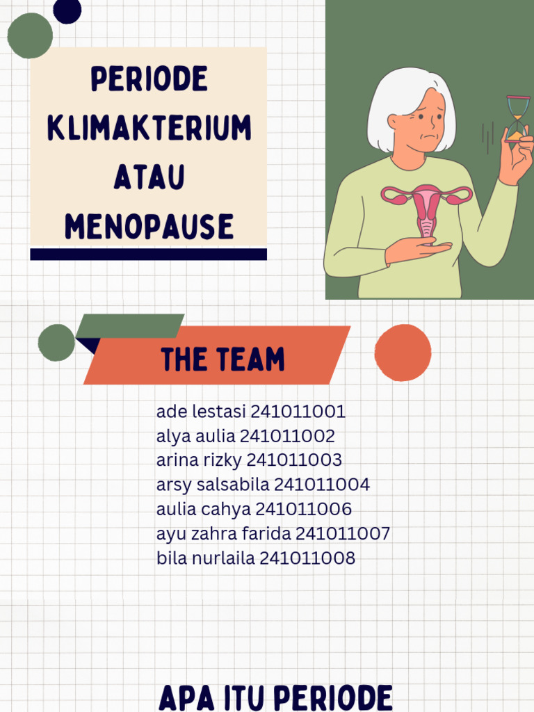 Menopause Educational Presentation in A Bold Style | PDF