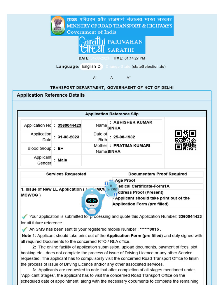 New Learners Liscence Acknowledgement | PDF