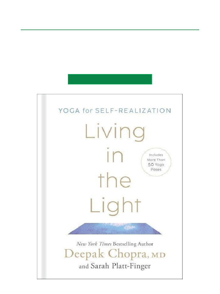 Living in The Light Yoga For Self Realization Secure Download | PDF ...
