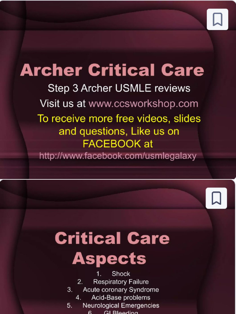 Archer Critical ? | PDF