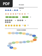LKG Tracing & Coloring Worksheets | PDF