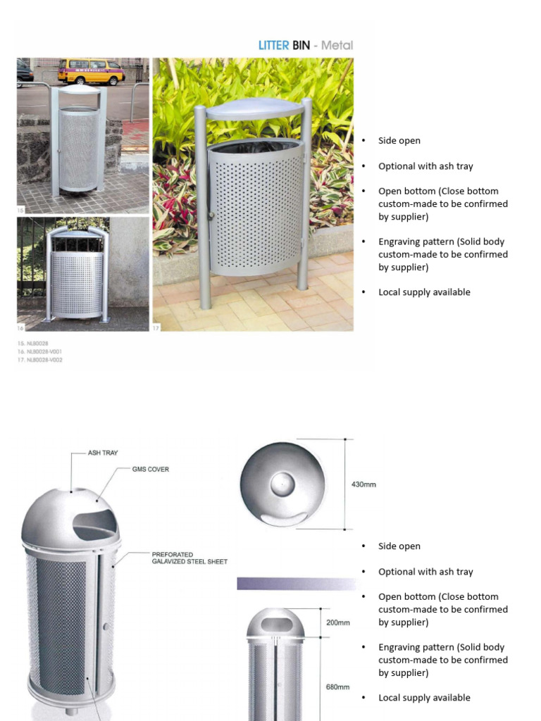 Litter Bin Collection | PDF