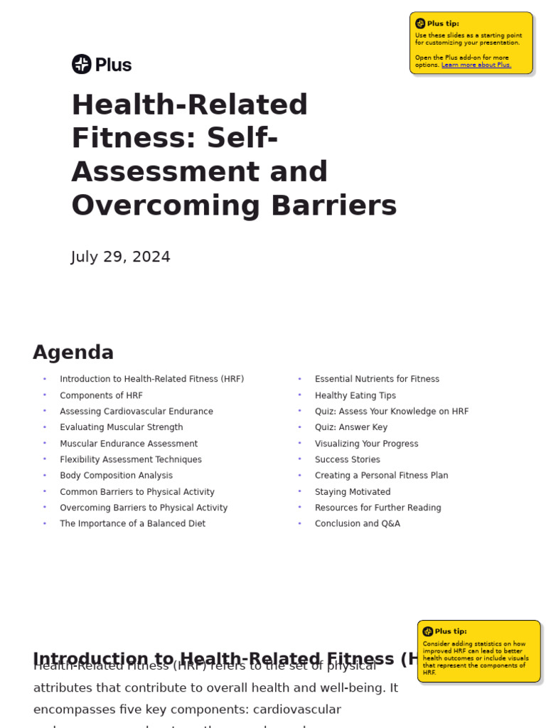 PE12 Q4 1 WEEKS1 10 Health Related Fitness - Self Assessment and ...