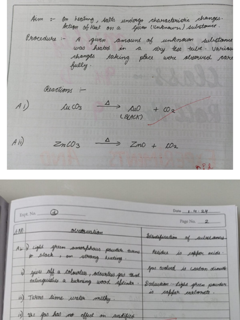 Chemistry File | PDF