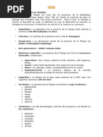 Carte Politique de La RDC Avec Ses 26 Provinces | PDF