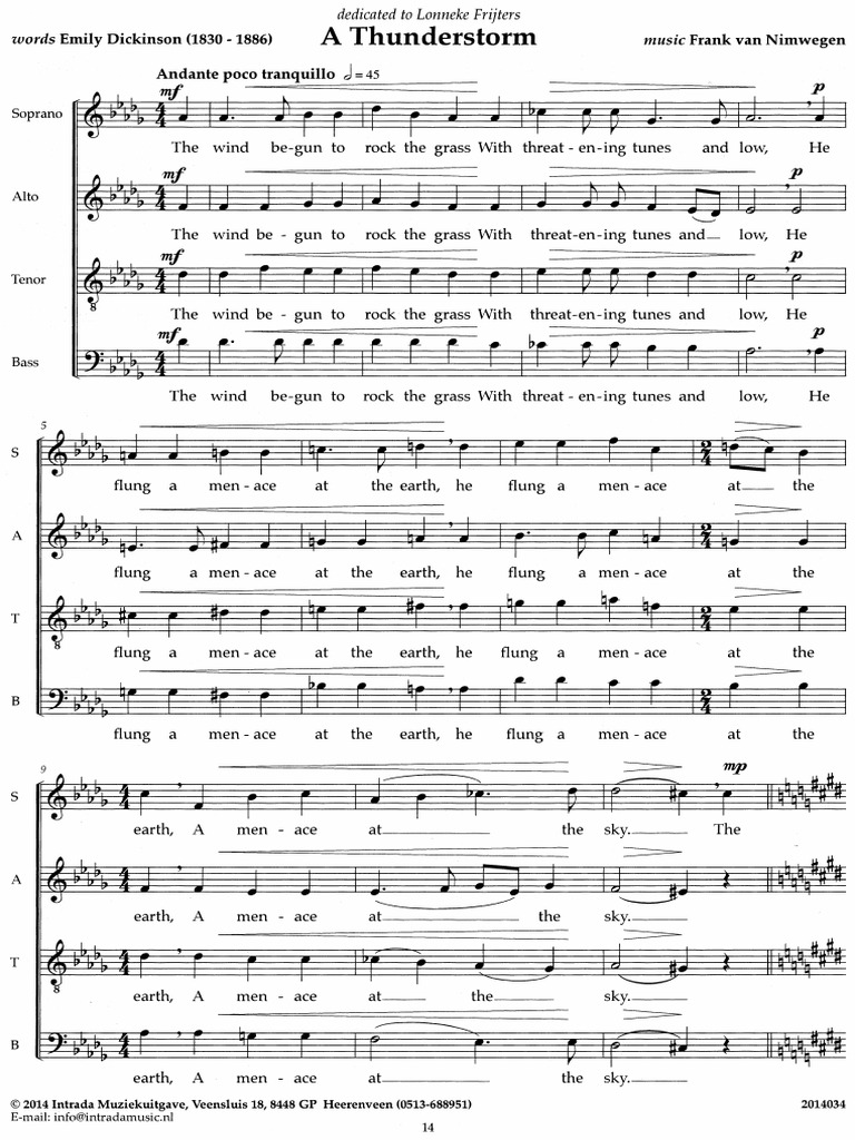 Nimwegen A Thunderstorm | PDF