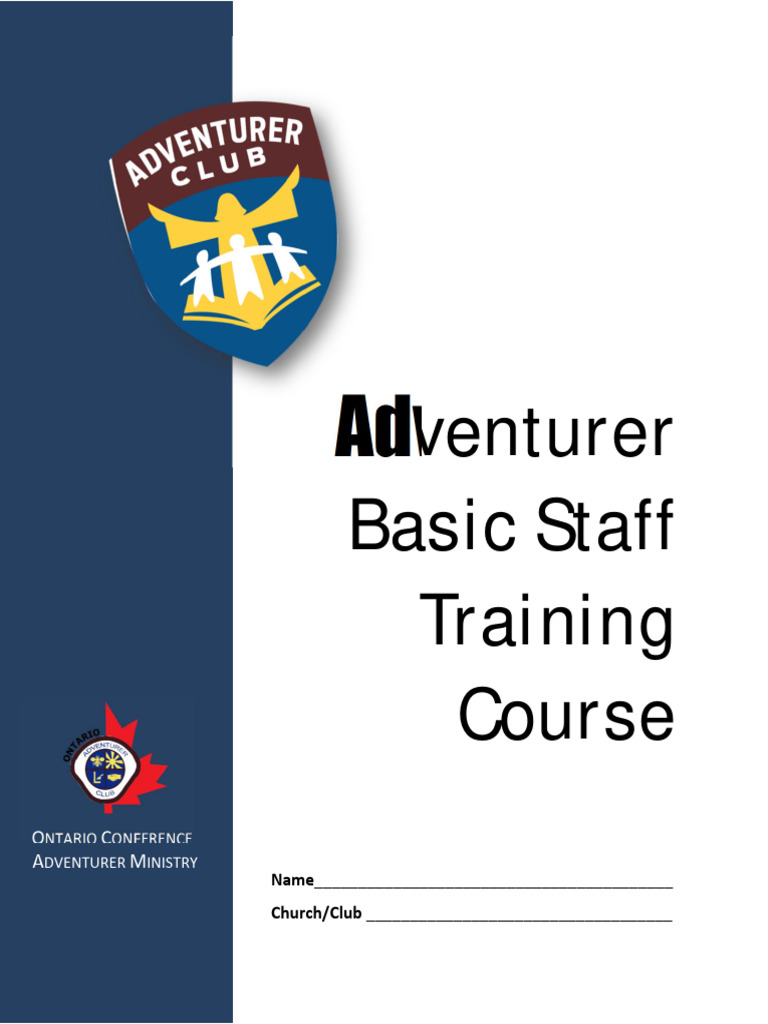 Adventurer Basic Staff Training Course | PDF | Curriculum | Safety