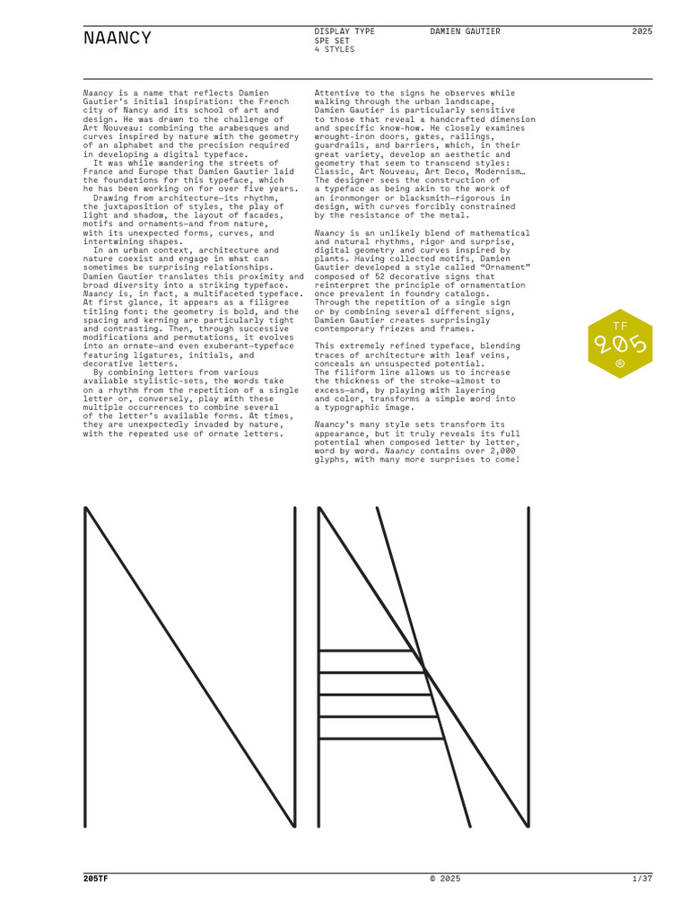 205TF-Naancy - Font Type Options | PDF | Typefaces | Typography