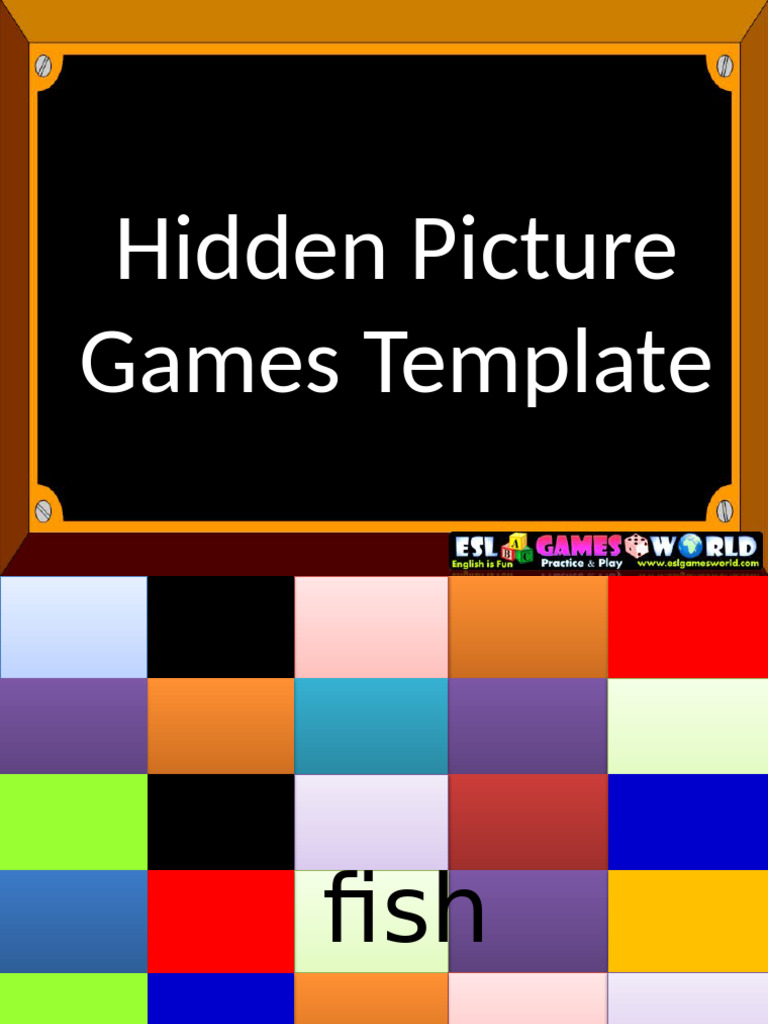 Hidden Picture Games Food | PDF