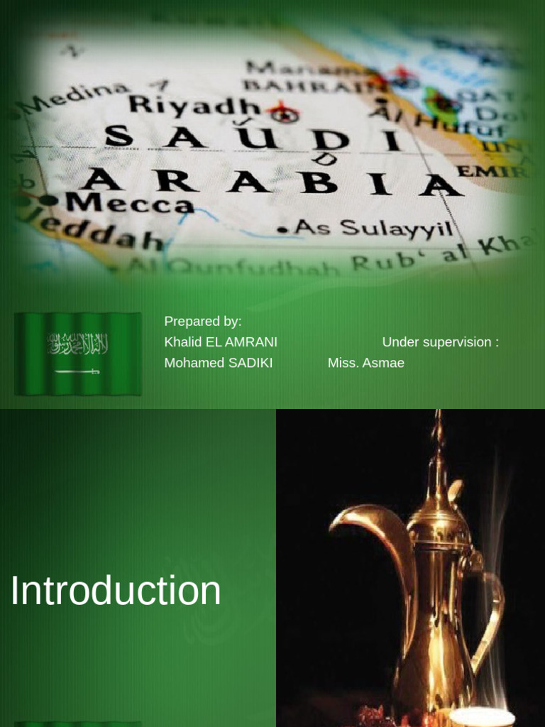 Saudi Presentation | PDF