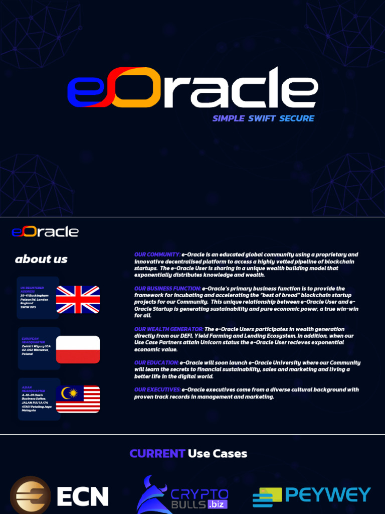 New Presentation Eoracle | PDF