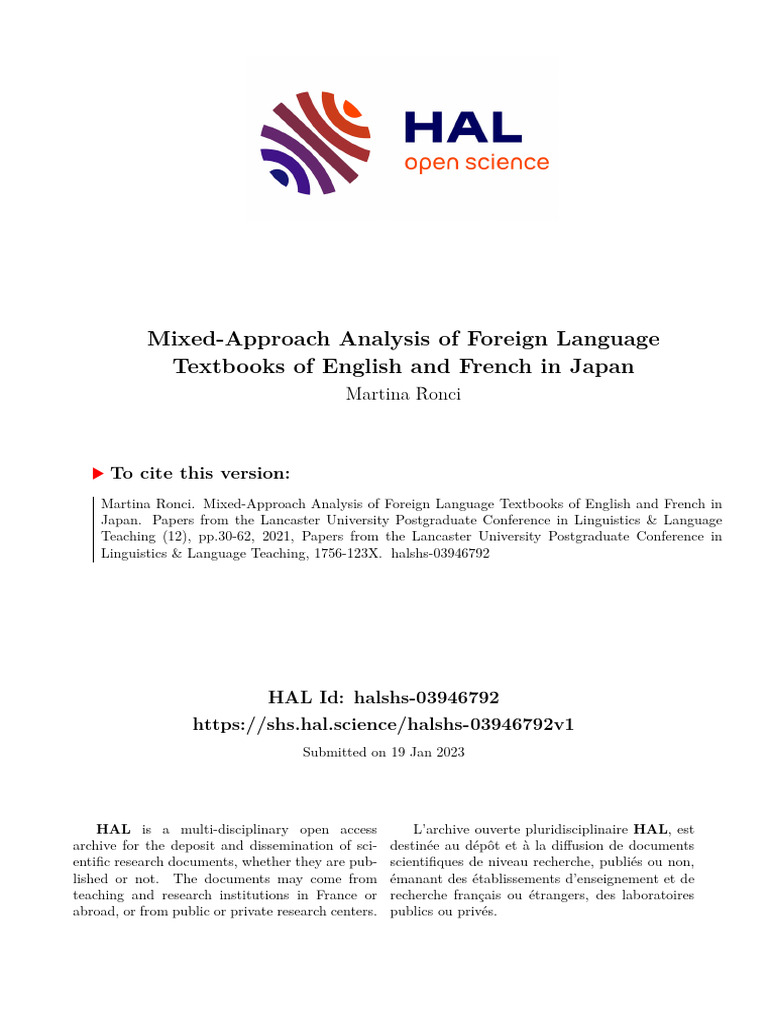 Ronci Lancaster | PDF | English As A Second Or Foreign Language ...