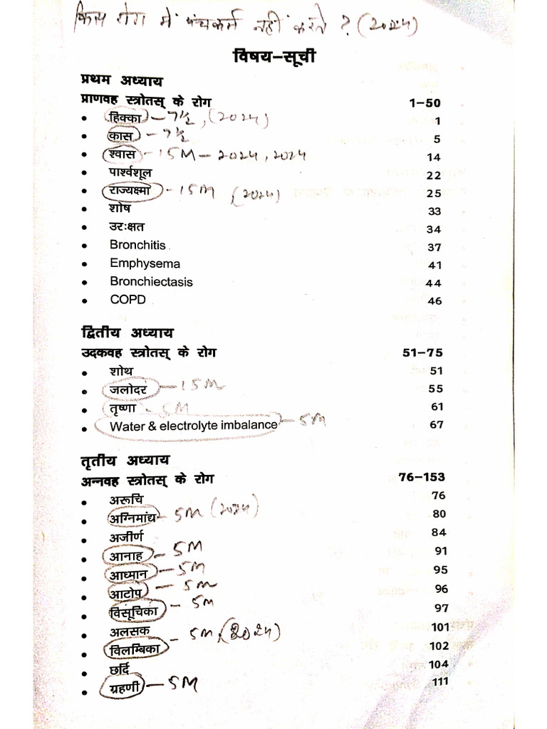Kayachikitsa (B) Prev Year | PDF
