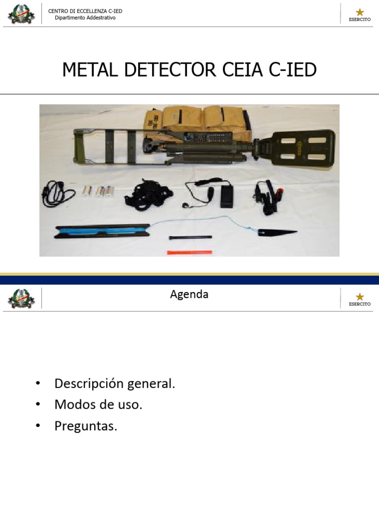 Ceia Cied Es Italy Detector | PDF | Diodo emisor de luz