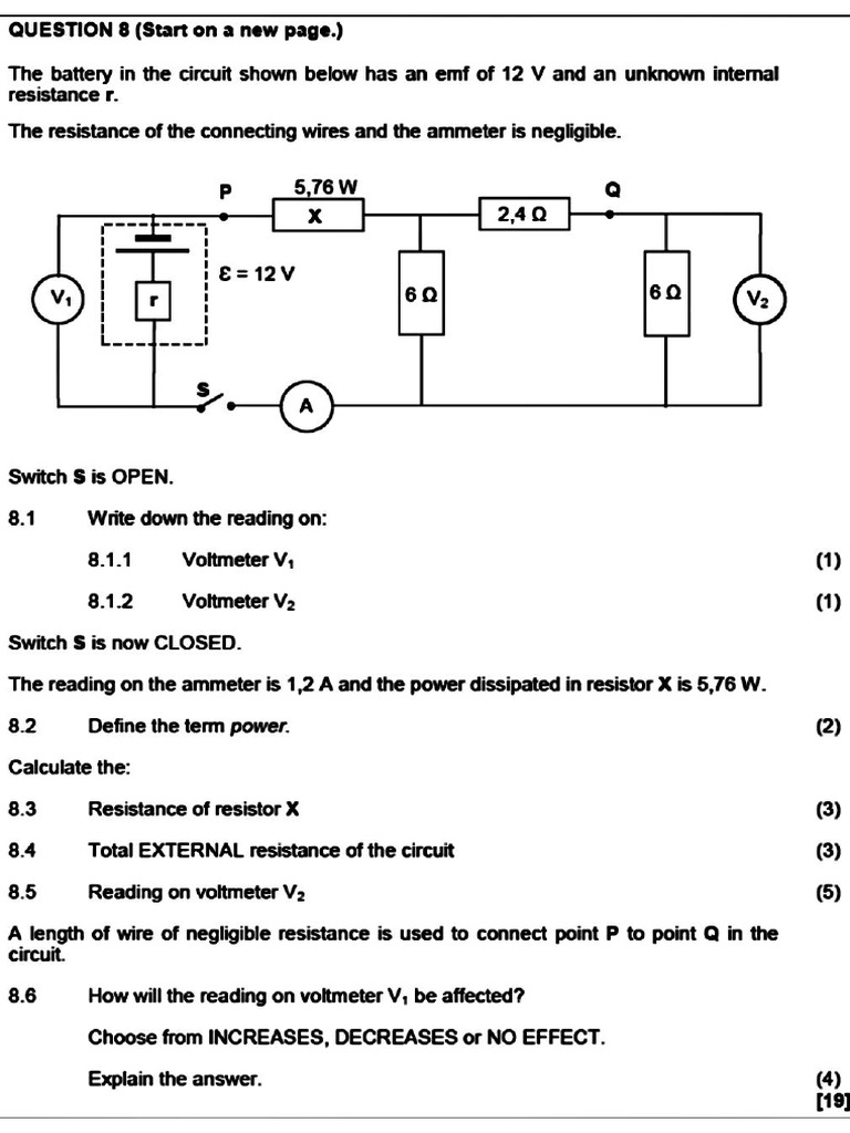 Electricity Grade11 | PDF