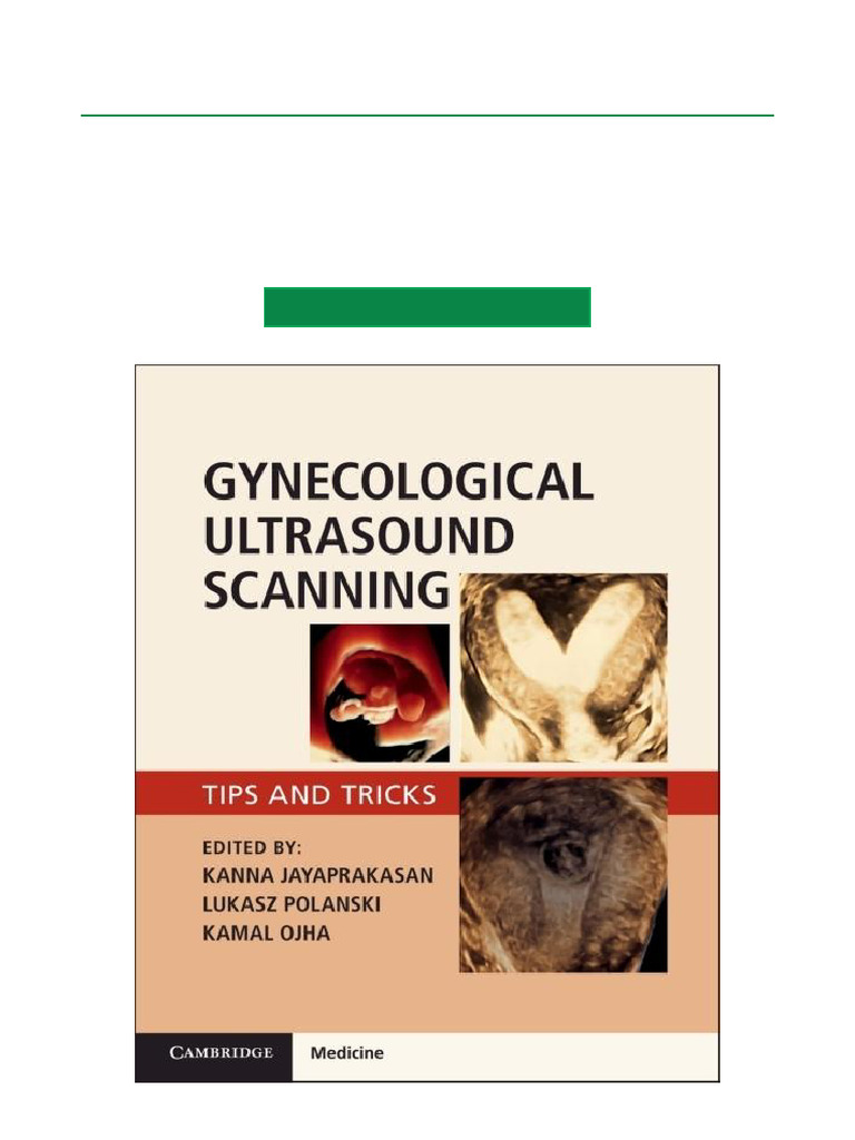Gynaecological Ultrasound Scanning Tips and Tricks Exclusive Download ...