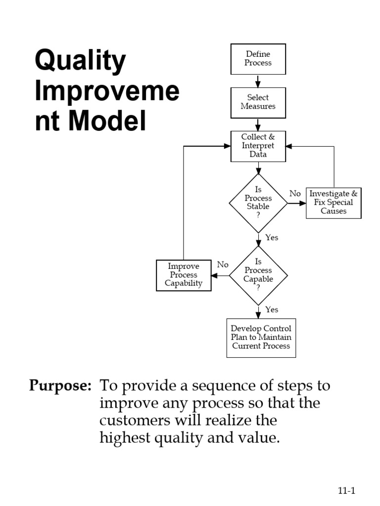 CH242 - 2 QI - Quality Improvement Model | PDF | Data Analysis ...