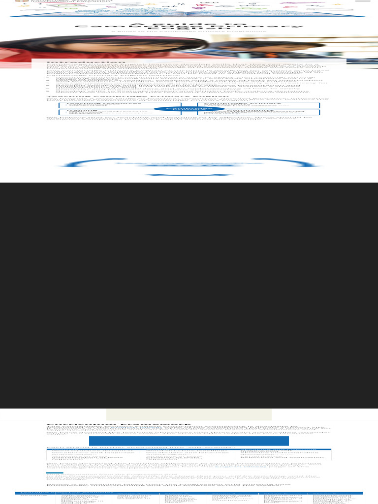 Cambridge Primary English | PDF | English Language | Curriculum