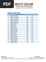 25 Pair Cable Color Code Chart | PDF | Color | Image Processing