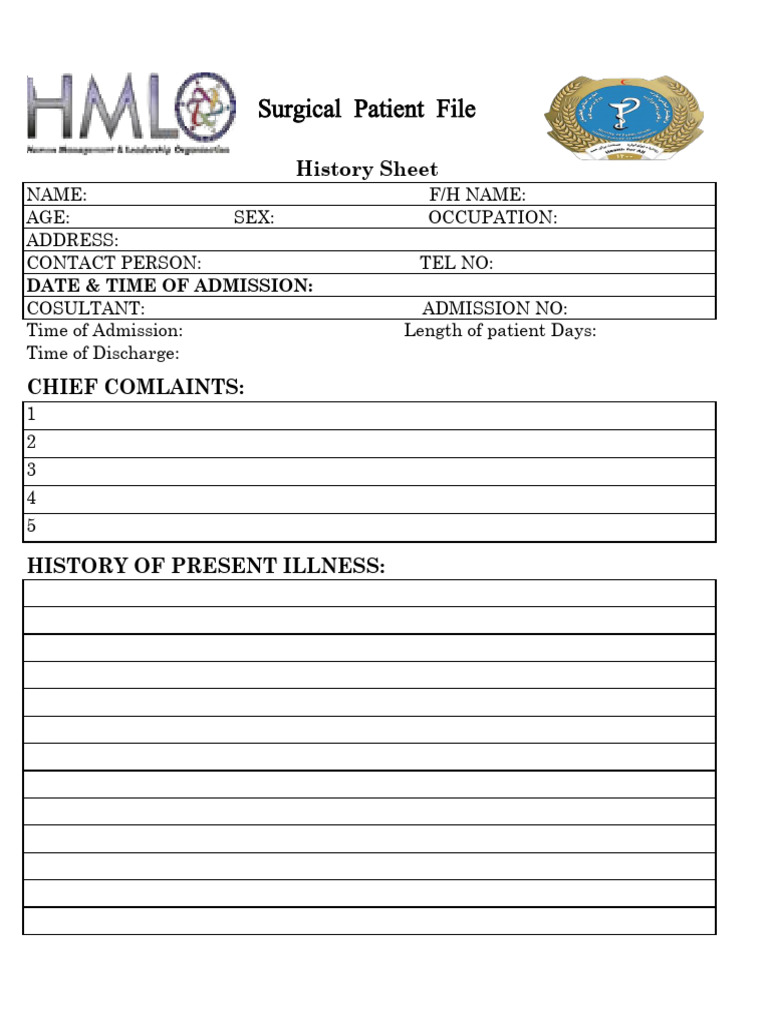 Surgical File | PDF