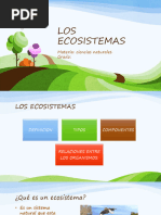 LOS ECOSISTEMAS. Sopa de Letras | PDF