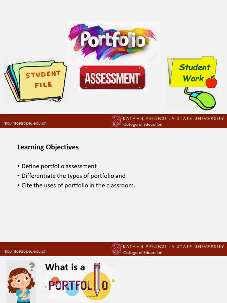AIL2 5.portfolio Assessment | PDF | Educational Assessment | Behavioural Sciences