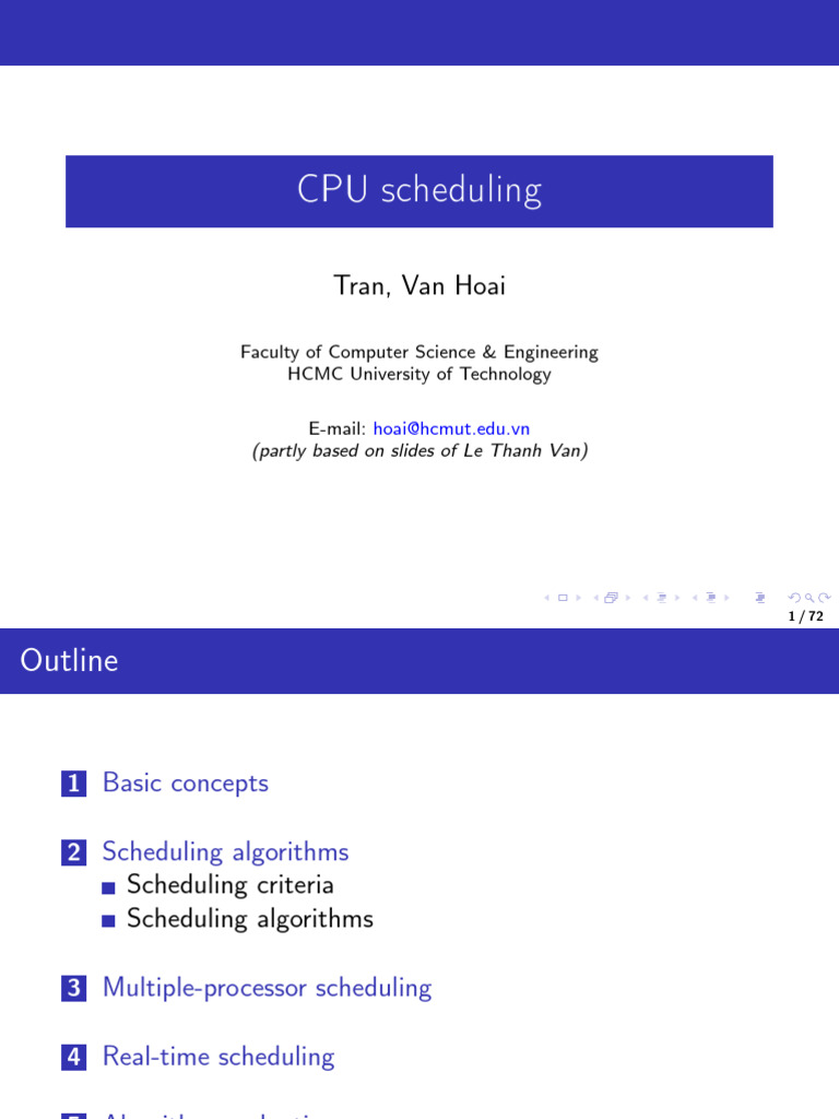 Os5 p2c3 Cpu Scheduling | PDF | Scheduling (Computing) | Concurrent Computing