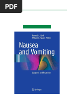 Approach To The Adult With Nausea and Vomiting - UpToDate | PDF ...