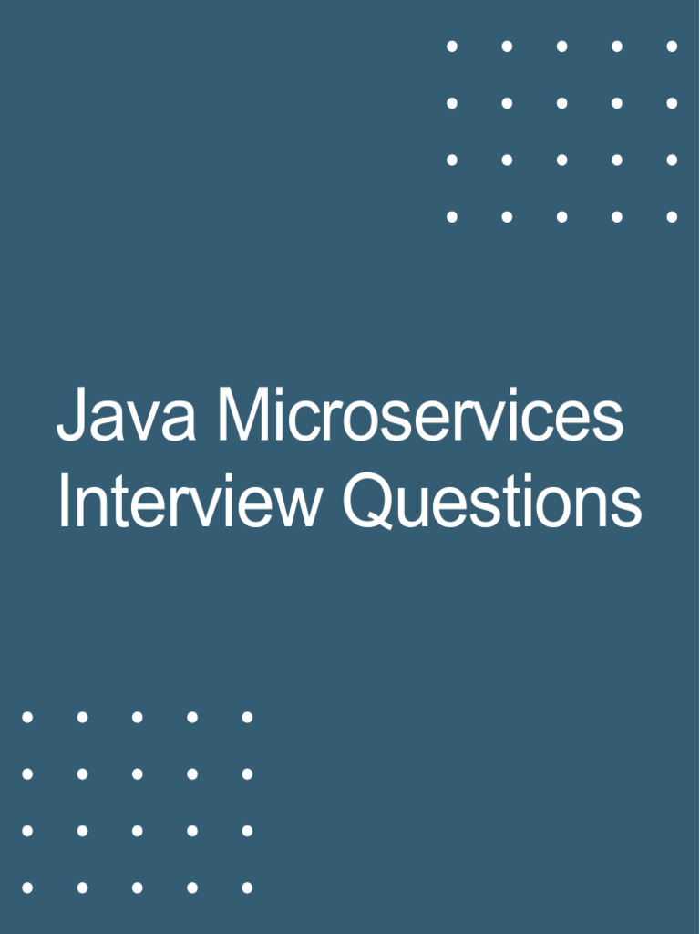 Microservices | PDF