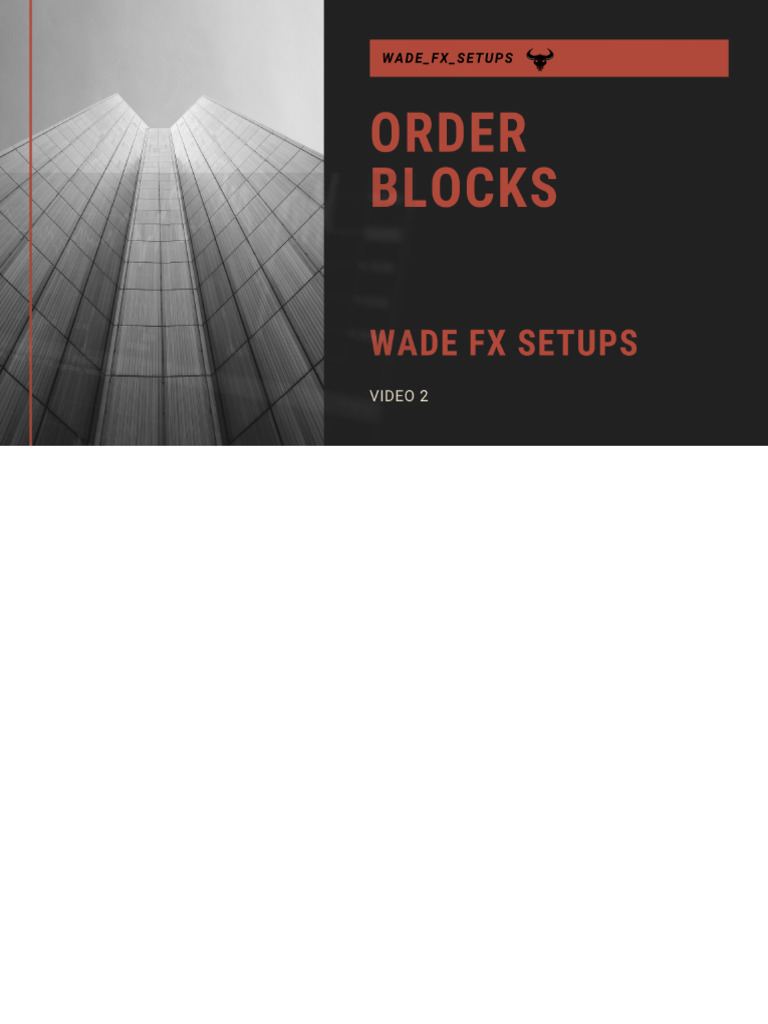 Order Block | PDF