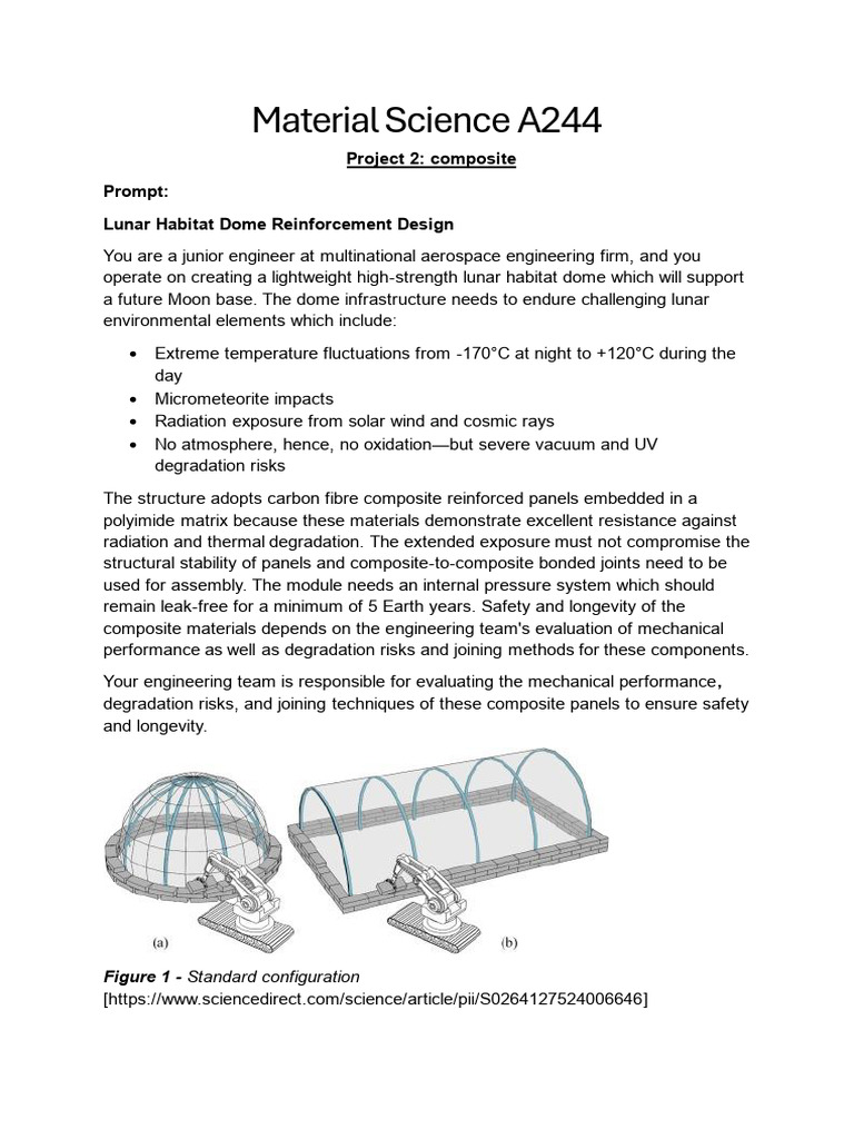 Material Science Project 3 | PDF | Composite Material | Applied And ...
