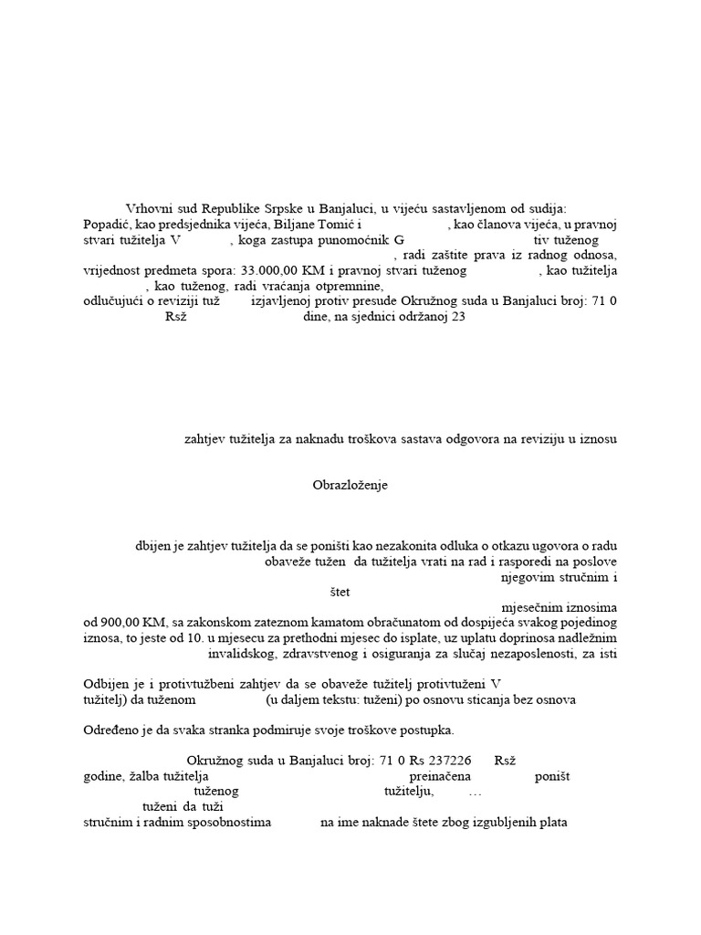 71 0 Rs 237226 21 Rev 2-Presuda | PDF