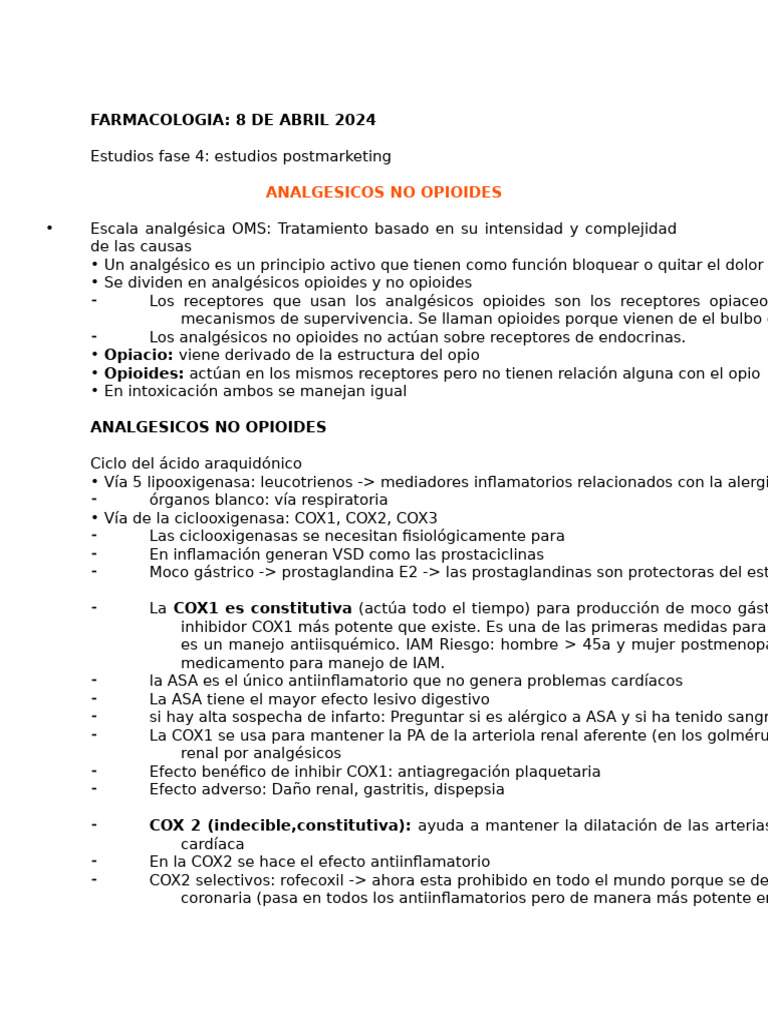 AINES | PDF | Droga anti-inflamatoria libre de esteroides | Analgésico