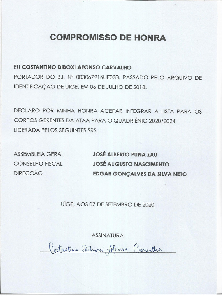 Comunicado Oficial 003 | PDF