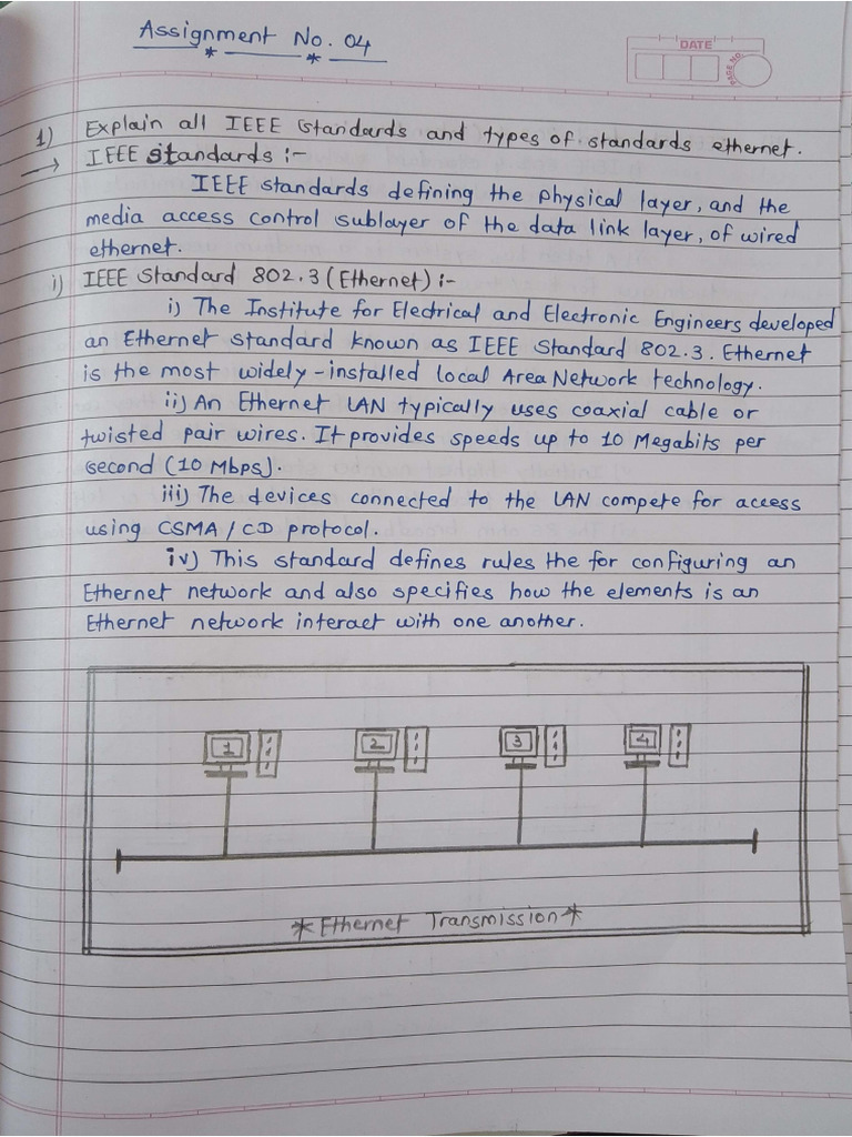 Networking assignment 4 | PDF